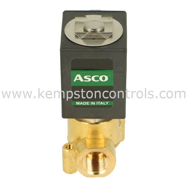 ASCO L121V02-ZA10A G1/4X3,2 V24/DC ASCO NUMATICS SOLENOID VALVE L121 SERIES, 2/2 - NC, G 1/4 ...