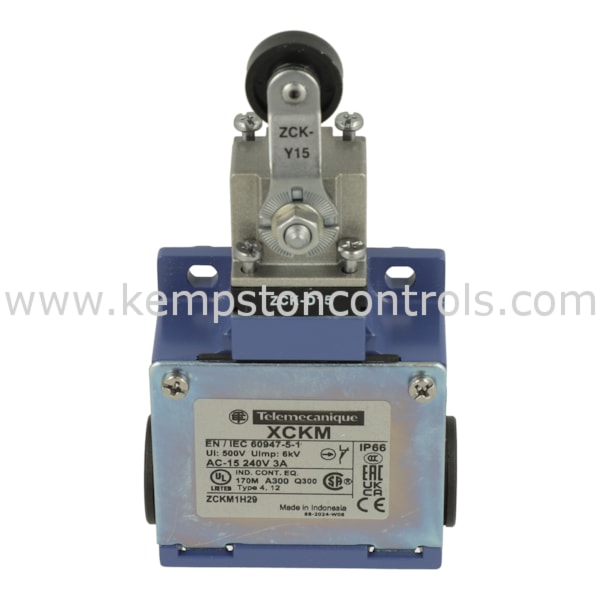 Telemecanique Sensors XCKM115H29 TELEMECANIQUE LIMIT SWITCH, M20X1.5 ...