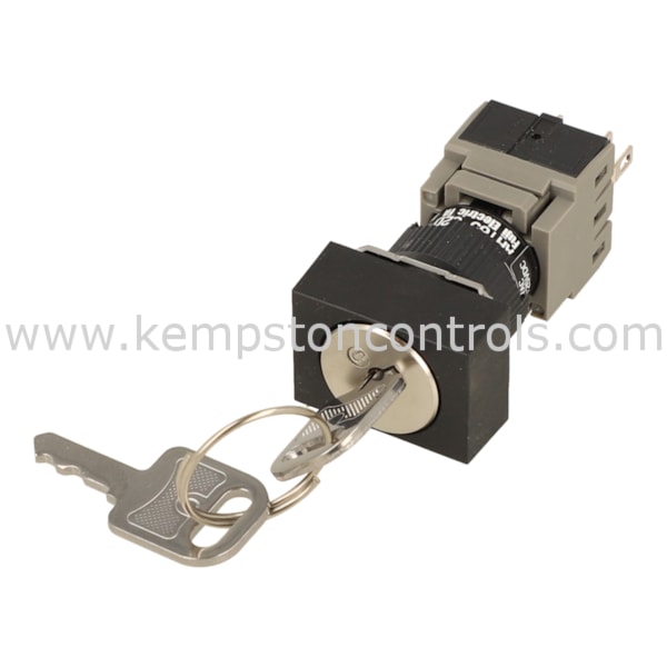 Fuji AH165-J2D11C FUJI SELECTOR SWITCH KEY, RECTANGULAR BEZEL 2 POS ...