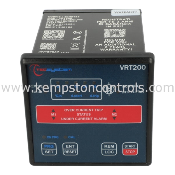 TEC System VRT200 TEC SYSTEM FORCE VENTILATION SYSTEM, 85-250VAC, 1 FAN, OUTPUTS: 2 FOR ...