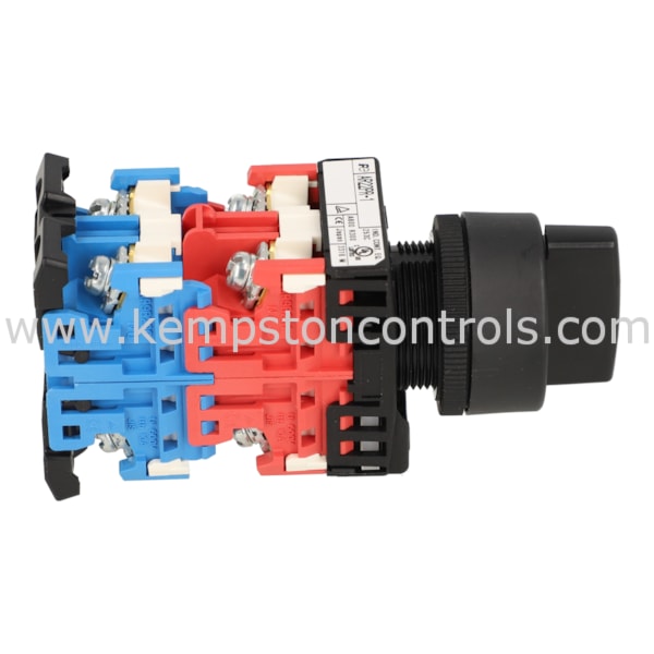 Fuji AR22PR-122B FUJI SELECTOR SWITCH, 3 POS SPRING RETURN 2NO+2NC ...