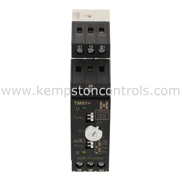 HIQUEL TM01 HIQUEL MULTI-RANGE TIMER, DPCO DIN, 230VAC AND 24VADC, 8 FUNCTION | Kempston Controls