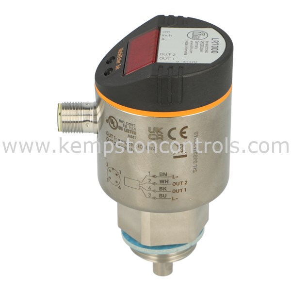 IFM LR7000 IFM CONTINUOUS LEVEL SENSOR (GUIDED WAVE RADAR) 3/4" BSP ...