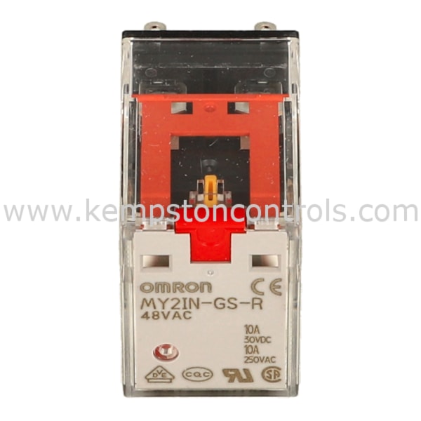 Omron MY2IN-GS-R AC48 OMRON RELAY, PLUG-IN, 8-PIN, DPDT, 10A ...