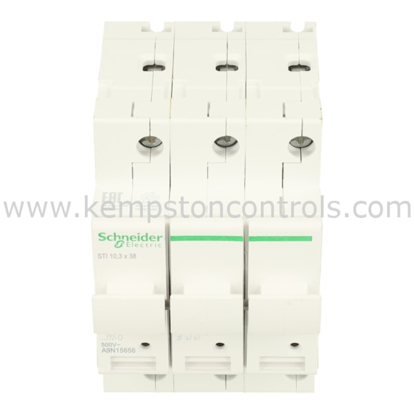 Schneider A9N15656 SCHNEIDER ACTI9 3P 20A FUSE HOLDER | Kempston Controls