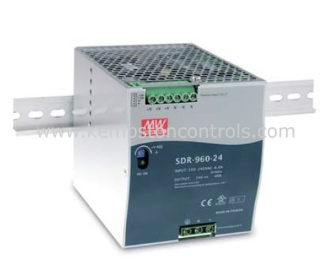 Meanwell SDR-960-24 MEANWELL POWER SUPPLY, 180-264VAC INPUT, 24VDC ...