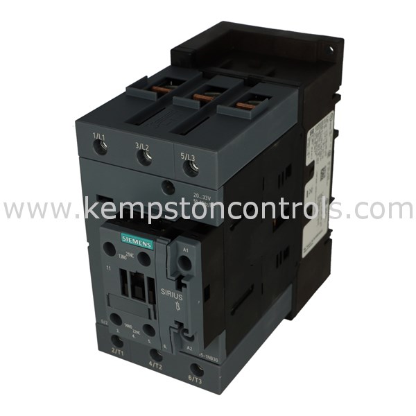 Siemens 3RT2045-1NB30 SIEMENS CONTACTOR AC3 80A 37KW/400V 1NO+1NC 20 ...