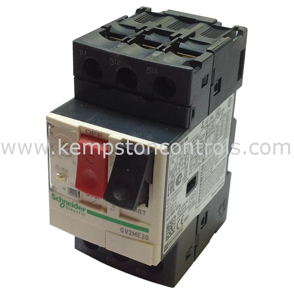 Schneider GV2ME20 SCHNEIDER MOTOR STARTER (13-18A) | Kempston Controls