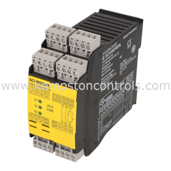 Schmersal AES2285 24VAC/DC SCHMERSAL SAFETY MONITORING MODULE, 2 SAFETY ...