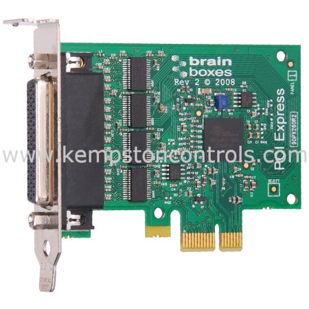 Brainboxes PX-260 BRAINBOXES LP PCIE 4XRS232 1MBAUD | Kempston Controls