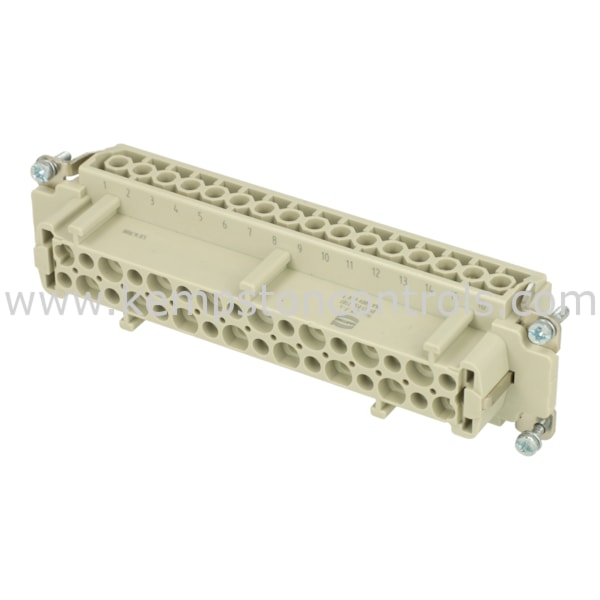 HARTING 09330322701 HARTING SCREW TERMINATION INSERT, 32 CONTACTS ...