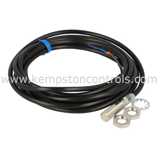 Omron E2E-X2C18 2M OMRON INDUCTIVE SENSOR, M8, 2MM RANGE FLUSH, NPN NO, 2M CABLE, STAINLESS ...