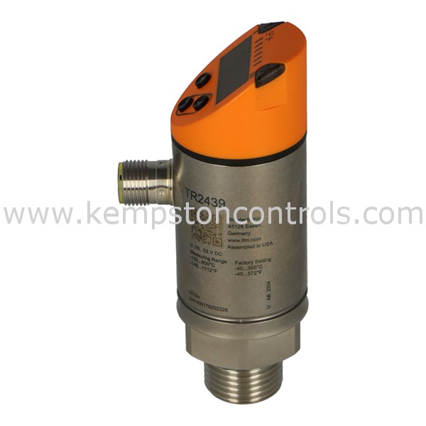 IFM TR2439 IFM EVALUATION UNIT FOR PT100/PT1000, G1/2, PNP/NPN NO NC ...