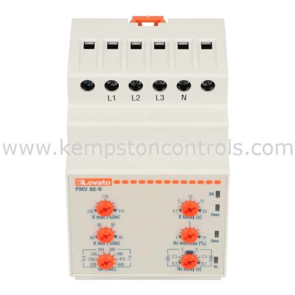 Lovato PMV80NA440 LOVATO VOLTAGE MONITORING RELAY FOR 3F/N, 380/440V ...