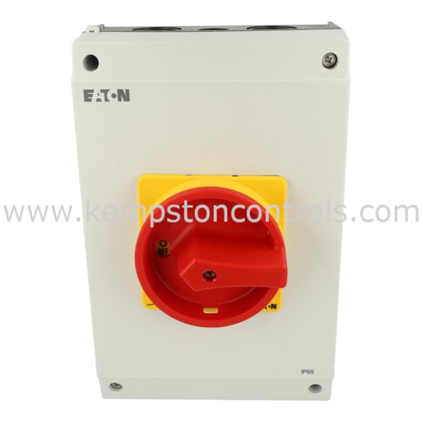 Moeller P3-63/I4-SI/N MOELLER SAFETY SWITCH, 63A, 3 POLE + N, EMERGENCY SWITCHING OFF, RED ...