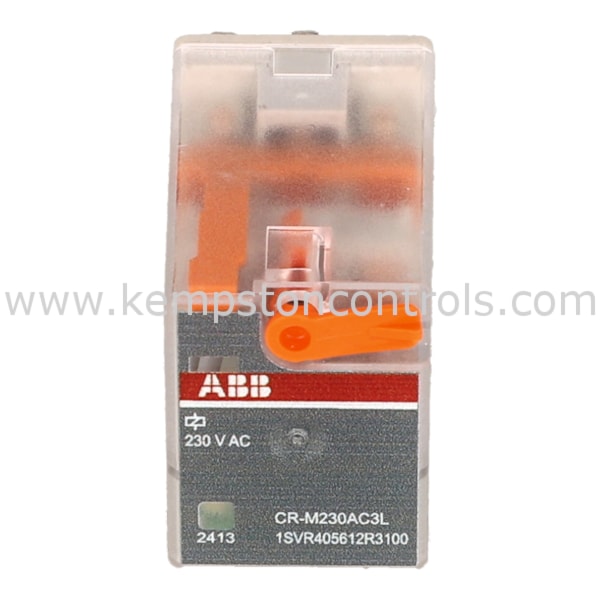 ABB 1SVR405612R3100 ABB CR-M230AC3L RELAY 3 C/O 230VAC + LED SOLD IN 10'S | Kempston Controls