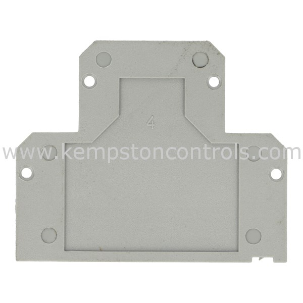 Elmex EPDD 4 ELMEX 2.5MM END PLATE DOUBLE DECK TERMINAL | Kempston Controls