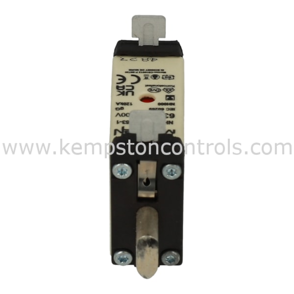 Mersen R212466 MERSEN (FERRAZ) NH000 FUSE, 63A, 500V, GL-GG, VOLT FREE ...