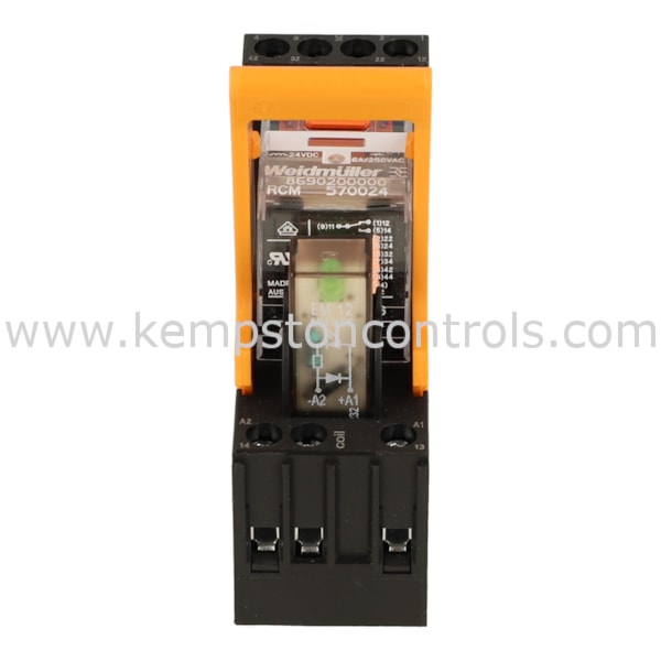 Weidmuller 8921030000 WEIDMULLER RCMKIT-I 24VDC 4CO, 6A LD-RELAY+BASE ...