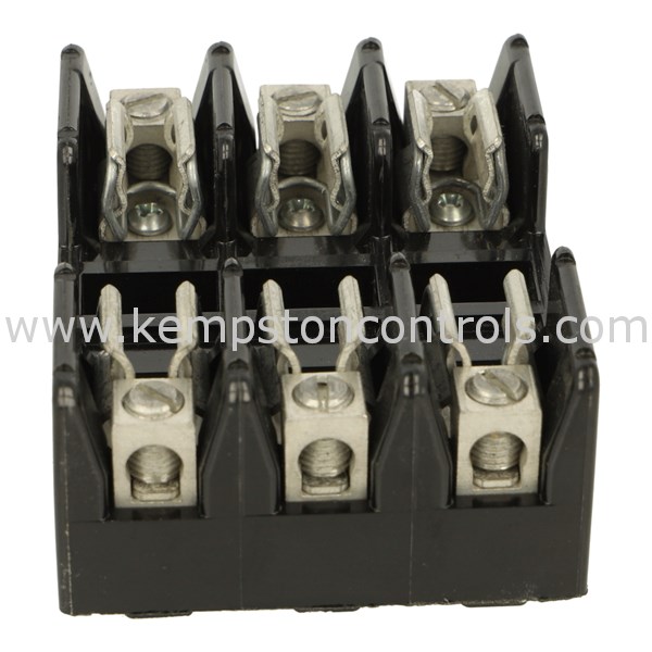 Bussmann G30060-3CR BUSSMANN OPEN FUSE BLOCK, 35-60A, 3 POLES, BOX LUG ...