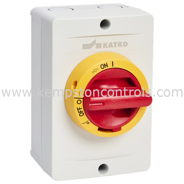 KATKO KEA 316U Y/R A2 KATKO ENCLOSED ISOLATOR, 3 POLE, AC22, 25A ...