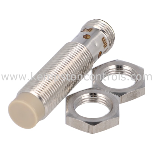 IFM IFT200 IFM INDUCTIVE SENSOR, M12, 7MM RANGE NON FLUSH, PNP NO, M12 CONNECTOR, STEEL BODY ...