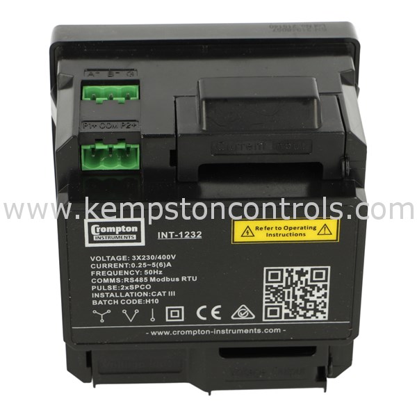 Crompton Instruments INT-1232-S-01 CROMPTON INSTRUMENTS INTEGRA 1232 ...