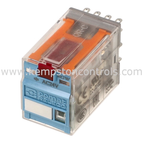 Releco C9-A41X/AC24V RELECO 14-PIN, MINIATURE RELAY, 4-POLE, PLUG-IN 24VAC | Kempston Controls