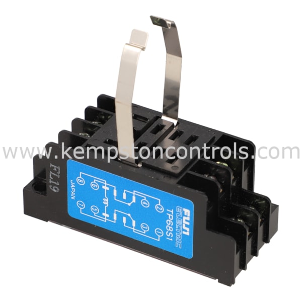 Fuji TP68S1 FUJI RELAY BASE SOCKET 8-PIN SCREW TERMINAL FOR HH62P ...
