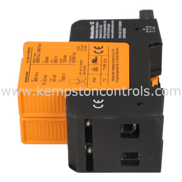 Weidmuller 2591050000 SURGE VOLTAGE ARRESTER, LOW VOLTAGE, SURGE ...