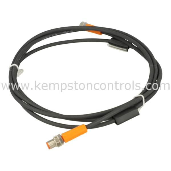 IFM EVC313 IFM VDOGF040MSS0002H04STGF040MSS, JUMPER CABLE M8 FEMALE STR 4-PIN TO M8 MALE STR 4 ...