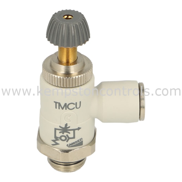 Camozzi TMCU 976-1/4-8 CAMOZZI PLASTIC FLOW CONTROL VALVE-MANUAL-CYL ...