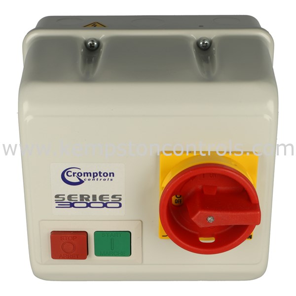 Crompton Controls 3DL1CZI10 CROMPTON CONTROLS DOL STARTER NO OVERLOAD ...