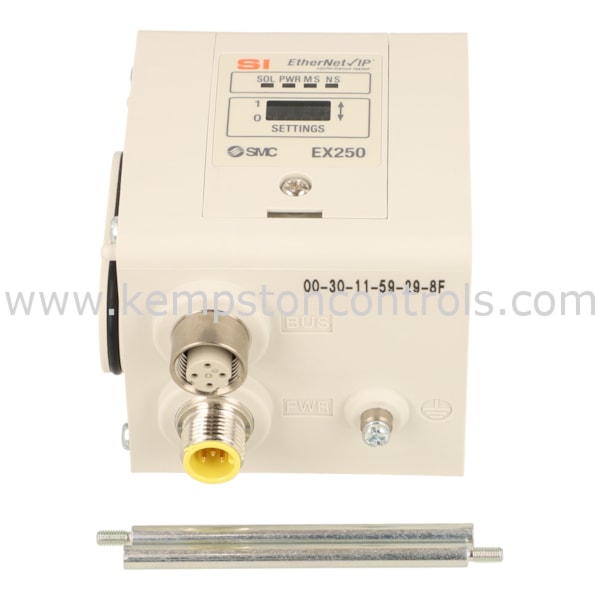 SMC EX250-SEN1 SMC ETHERNET/IP INTERFACE, MAX 32 INPUTS/32 OUTPUTS, M8 ...