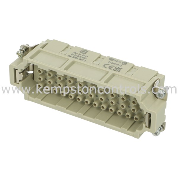 HARTING 09320463001 EE CRIMP TERM INSERT MALE | Kempston Controls