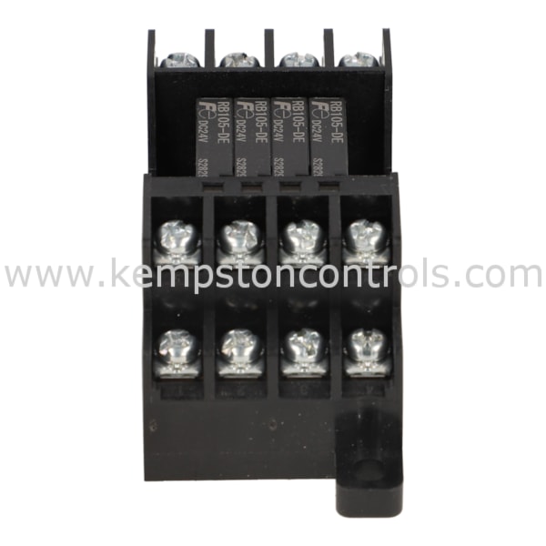 Fuji RS4N-DE FUJI RS4N-DE TERMINAL MODULE DC24V WITH 4 N/O RELAYS NPN ...