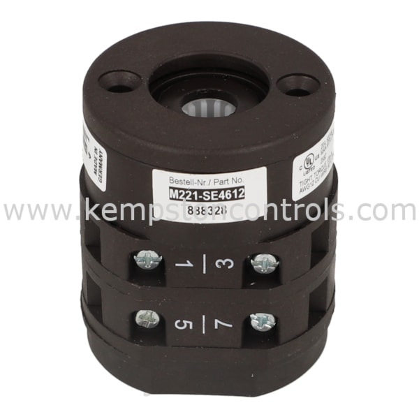 Salzer M221-SE4612 SALZER MANUAL ROTARY CAM SWITCH, 20A | Kempston Controls