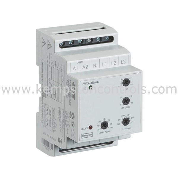 Crompton Instruments PVV/X-380/480 PROT COMBI UNDER VOLTAGE (2 OUTPUT ...