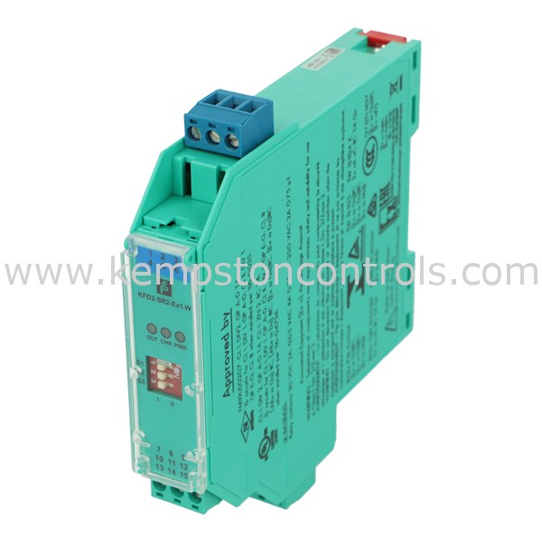 Pepperl + Fuchs KFD2-SR2-EX1.W P+F SWITCH AMPLIFIER, SINGLE CHANNEL, 24VDC, DRY CONTACT OR NAMUR ...