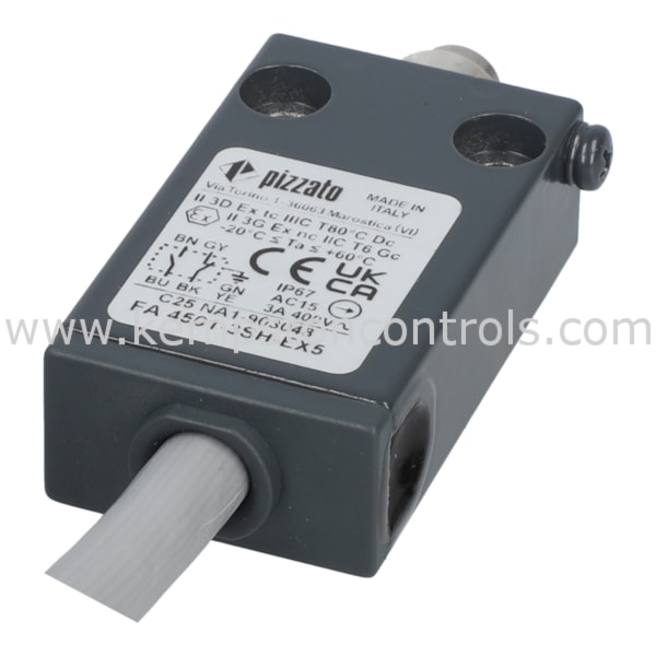 Pizzato FA 4501-3SH-EX5 PIZZATO LIMIT SWITCH, METAL, 1NO 1NC SNAP ...