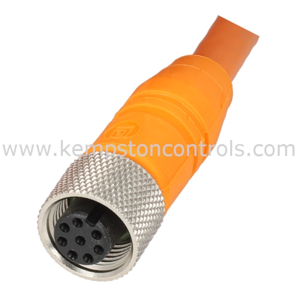 Euchner 077751 EUCHNER CONNECTOR CABLE, M12 FEMALE STRAIGHT, 8 PIN, 5M ...