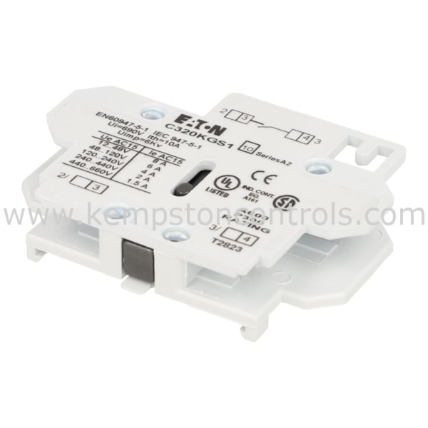 Eaton C320KGS1 EATON FREEDOM ACCESSORY, AUXILIARY CONTACT, USED ON ...