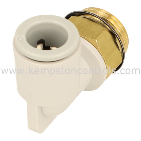 SMC KQ2L10-U03A SMC KQ2L, METRIC SIZE UNI ONE-TOUCH FITTINGS - MALE ELBOW | Kempston Controls