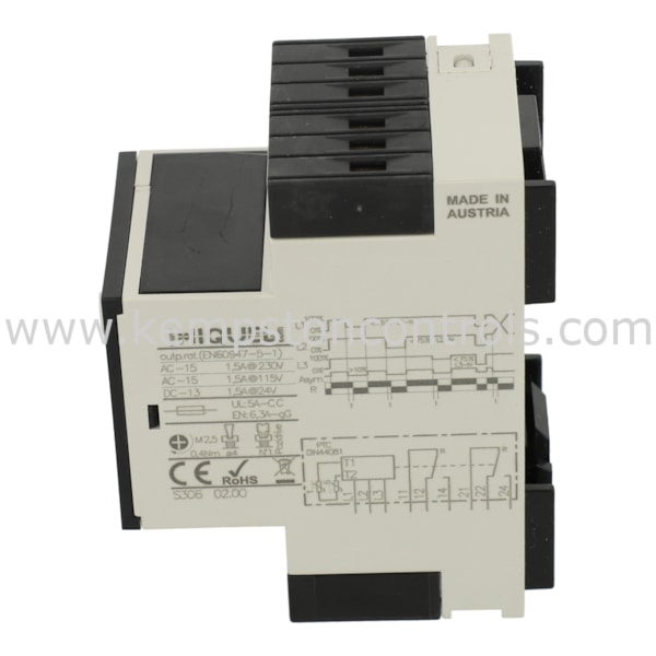 HIQUEL TCP-M.400AC 3 PHASE FAILURE RELAY, 3X400VAC, DPCO, 6A @ 230V ...