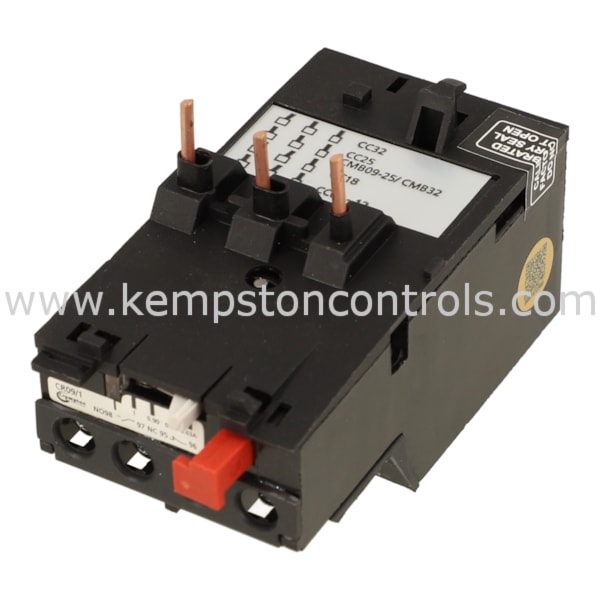 Crompton Controls CR09/1 CROMPTON CONTROLS S3000 CR09/1 THERMAL O/L RELAY, MANUAL RESET - AMP ...