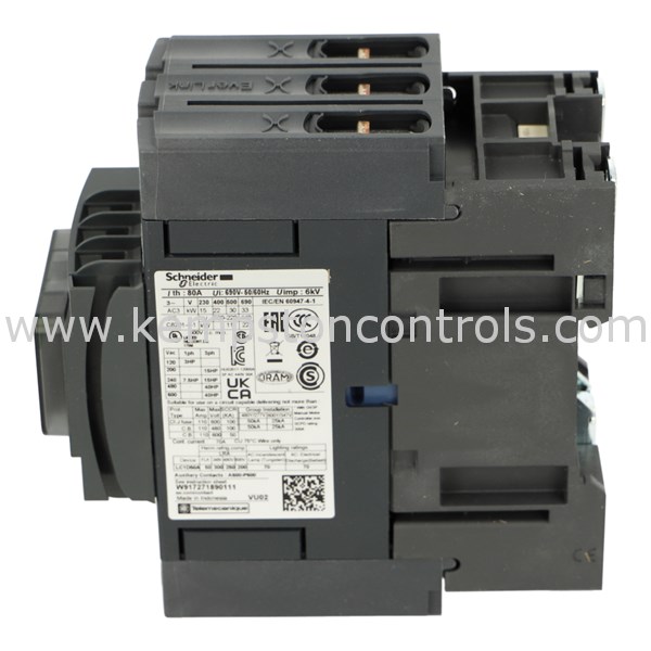 Schneider LC1D50AF7 SCHNEIDER TESYS D CONTACTOR - 3P(3 NO) - AC-3