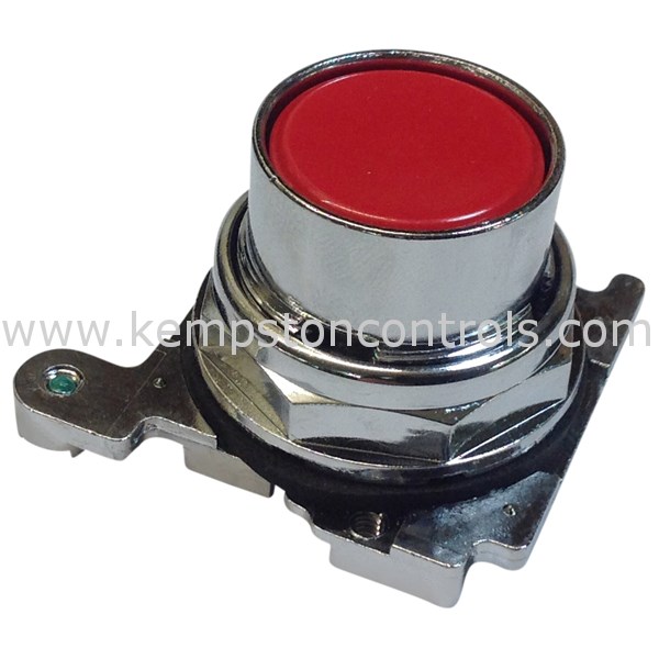 Eaton 91000T102 30.5 FLUSH P/BUTTON RED | Kempston Controls