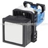 Fuji AG28F0S-11S FUJI PUSHBUTTON FLUSH SQUARE HEAD 1N/O + 1N/C BLUE ...