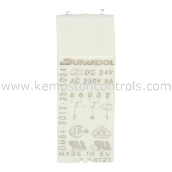 Durakool DM84-2012-35-1024 DURAKOOL RELAY MINI PCB,24VDC,8-PIN,5MM PITCH | Kempston Controls