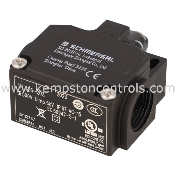 Schmersal TR 256-20Z SCHMERSAL POSITION SWITCH, SLOW ACTION, ROLLER ...